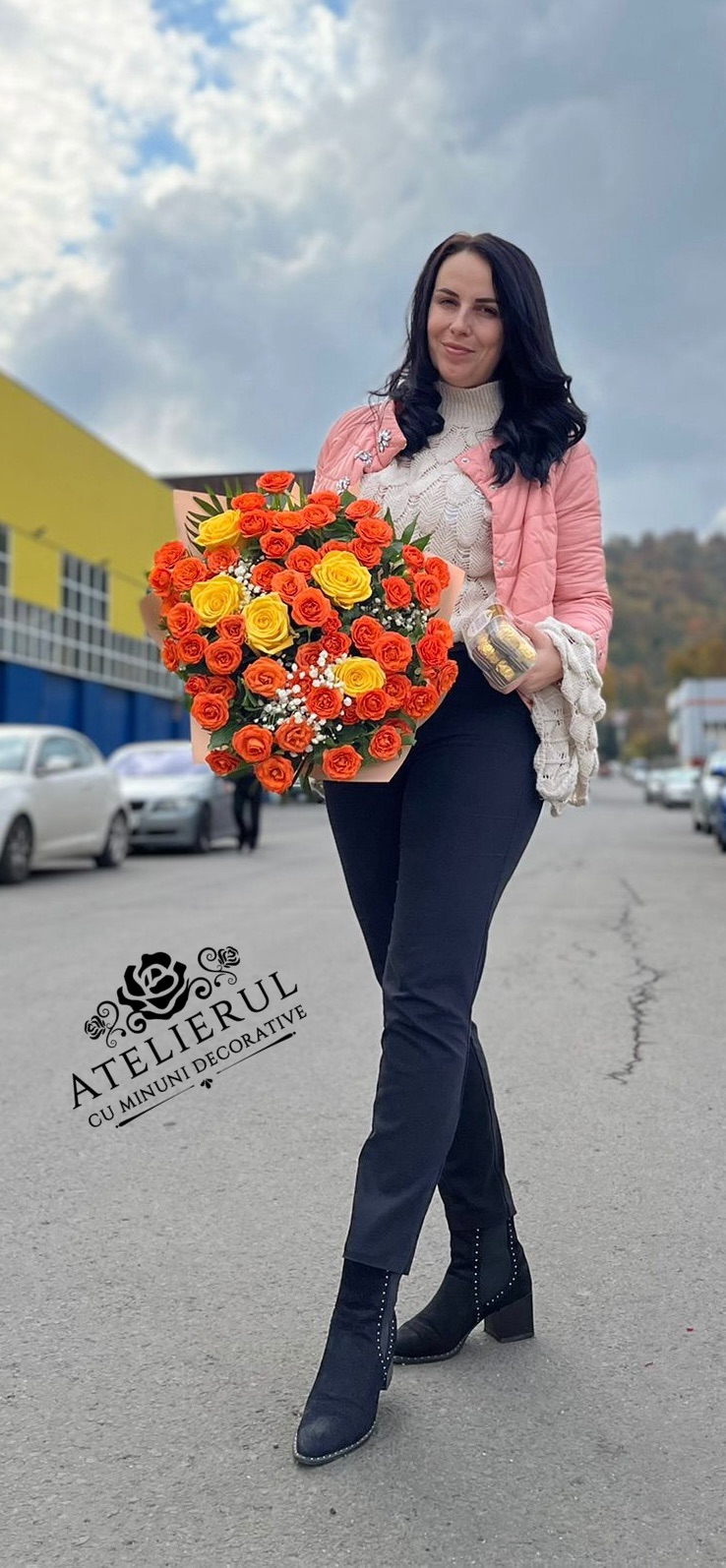 BUCHET MINI ROSES ȘI TRANDAFIRI - Florarie Online Brasov